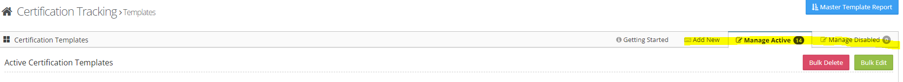 Certification Template Overview – VAIRKKO Support Center