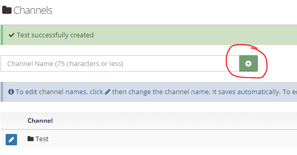 Chatter - Creating Channels – VAIRKKO Support Center