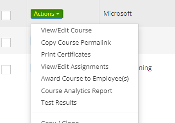 Online Training - Managing Courses/Test – VAIRKKO Support Center