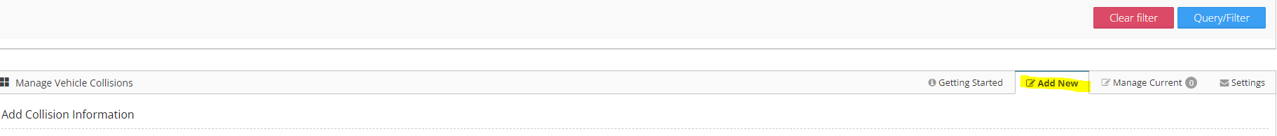 Collision Tracking - Adding an Incident – VAIRKKO Support Center