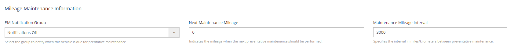 Fleet Management - Preventative Maintenance – VAIRKKO Support Center