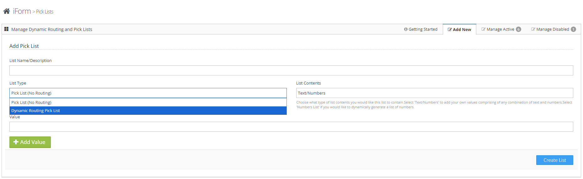 Forms Cloud - Dynamic Routing Pick List – VAIRKKO Support Center