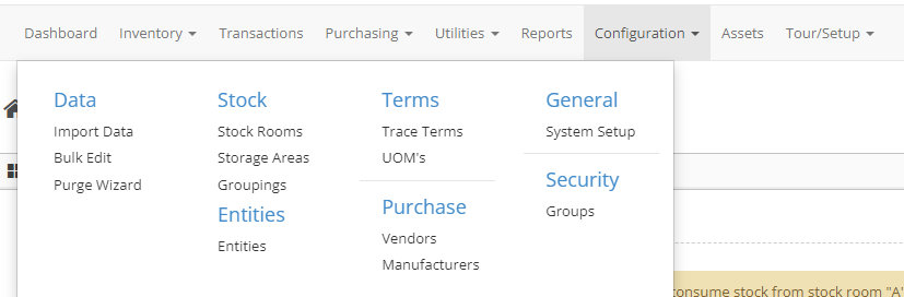 Inventory - UOM – VAIRKKO Support Center
