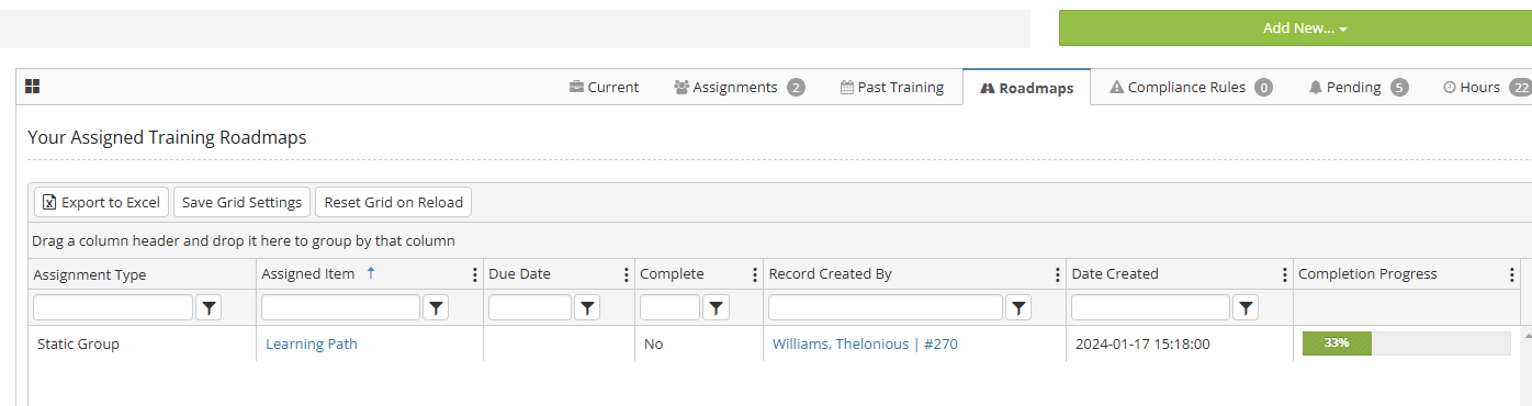 Training Roadmap – VAIRKKO Support Center
